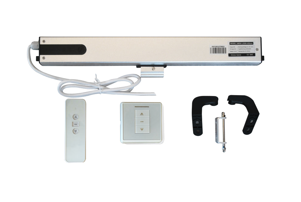Electric Window Opener with Remote Control & wired Wall Switch – Smart ...